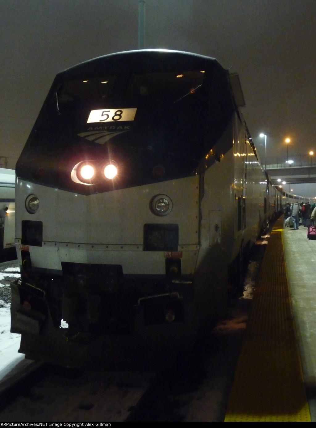 Amtrak 58 West